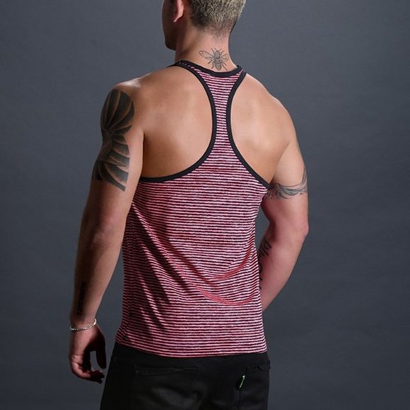 Andrew Christian | Shirts | Andrew Christian Neon Paradise Stripe Tank ...